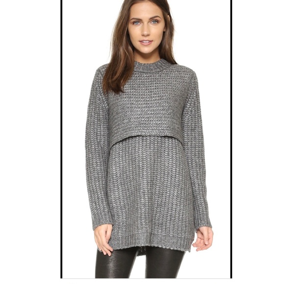 Mason | Sweaters | Mason By Michelle Mason Double Layer Sweater | Poshmark